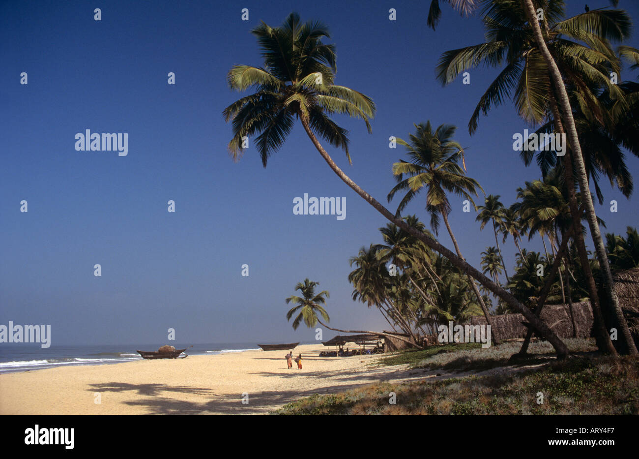 Colva beach resort hi-res stock photography and images - Alamy