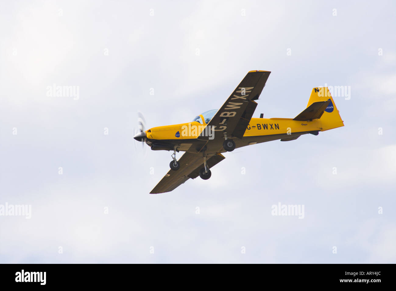Slingsby Firefly T67 M260 trainer making a slow pass Stock Photo - Alamy