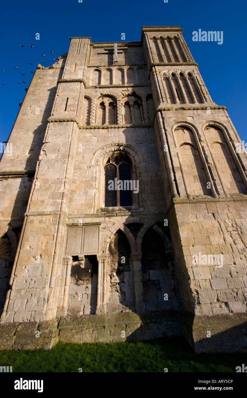 Malmesbury abbey norman architecture hi-res stock photography and ...