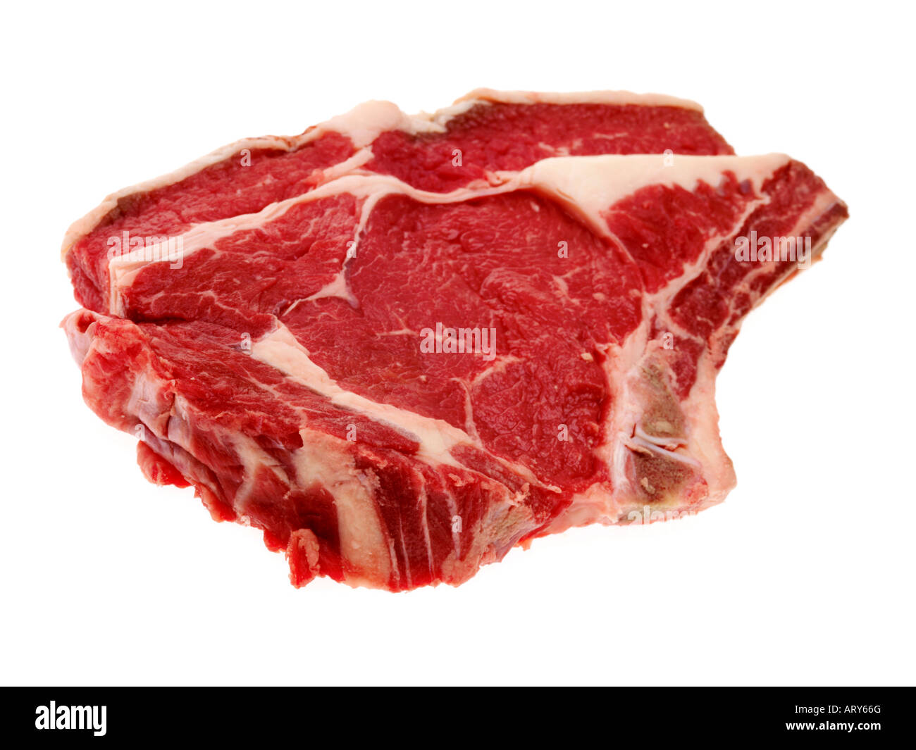 Raw Rib Eye Steak Stock Photo - Alamy