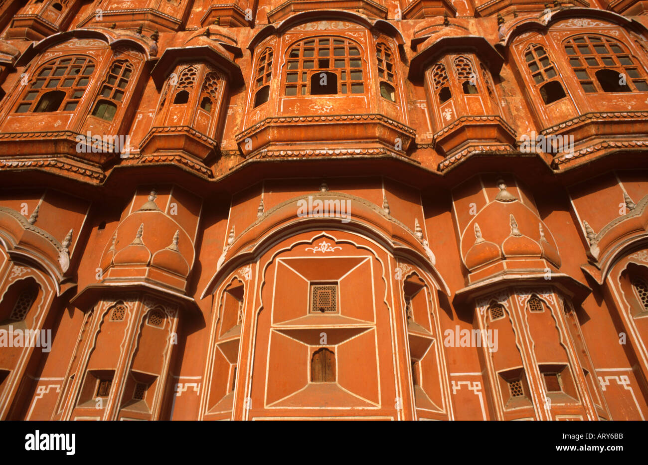 Hawa Mahal Palace of the Winds Jaipur Rajasthan India Stock Photo - Alamy