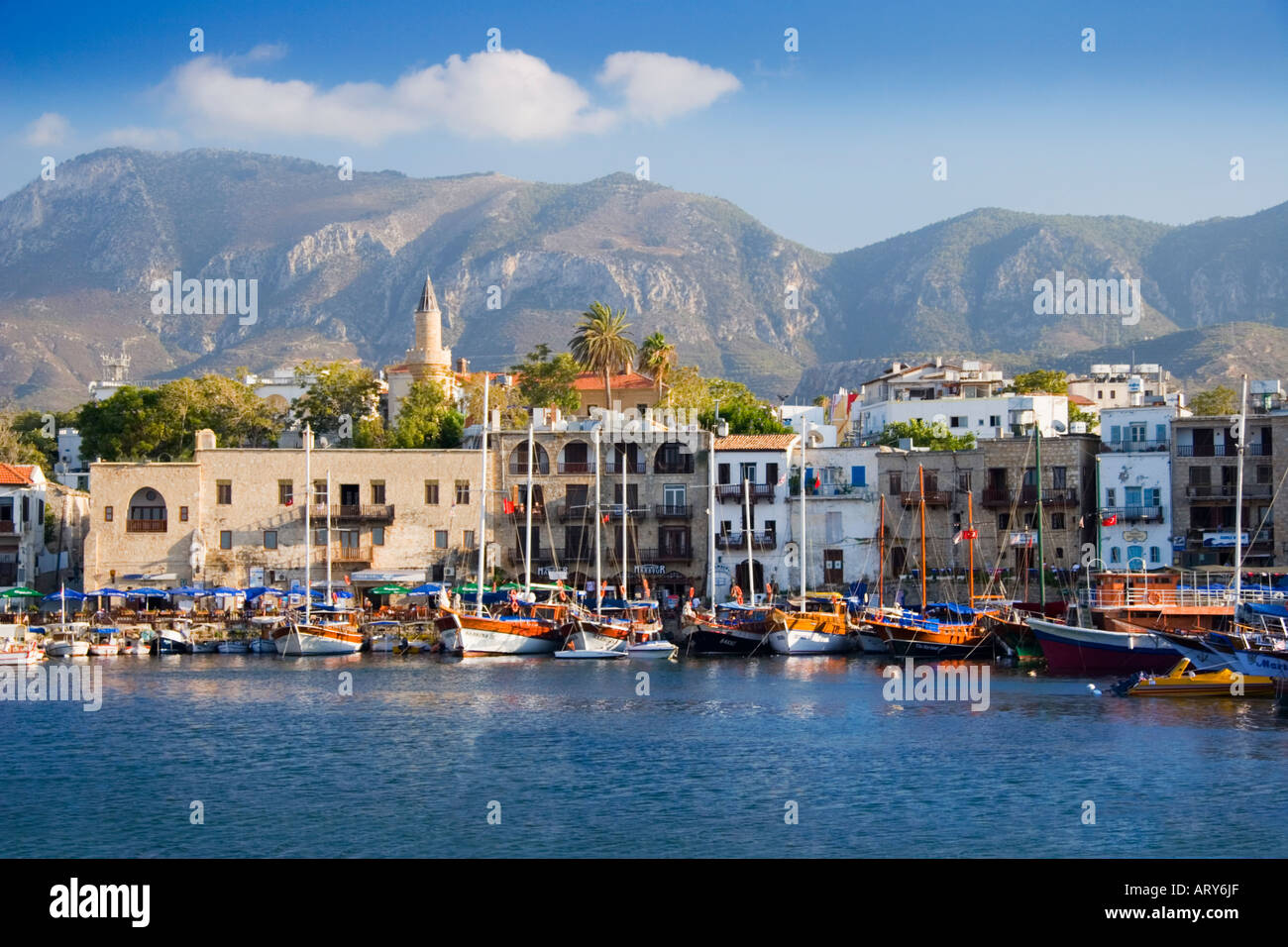 Kyrenia Harbour Kyrenia NORTHERN CYPRUS Stock Photo - Alamy