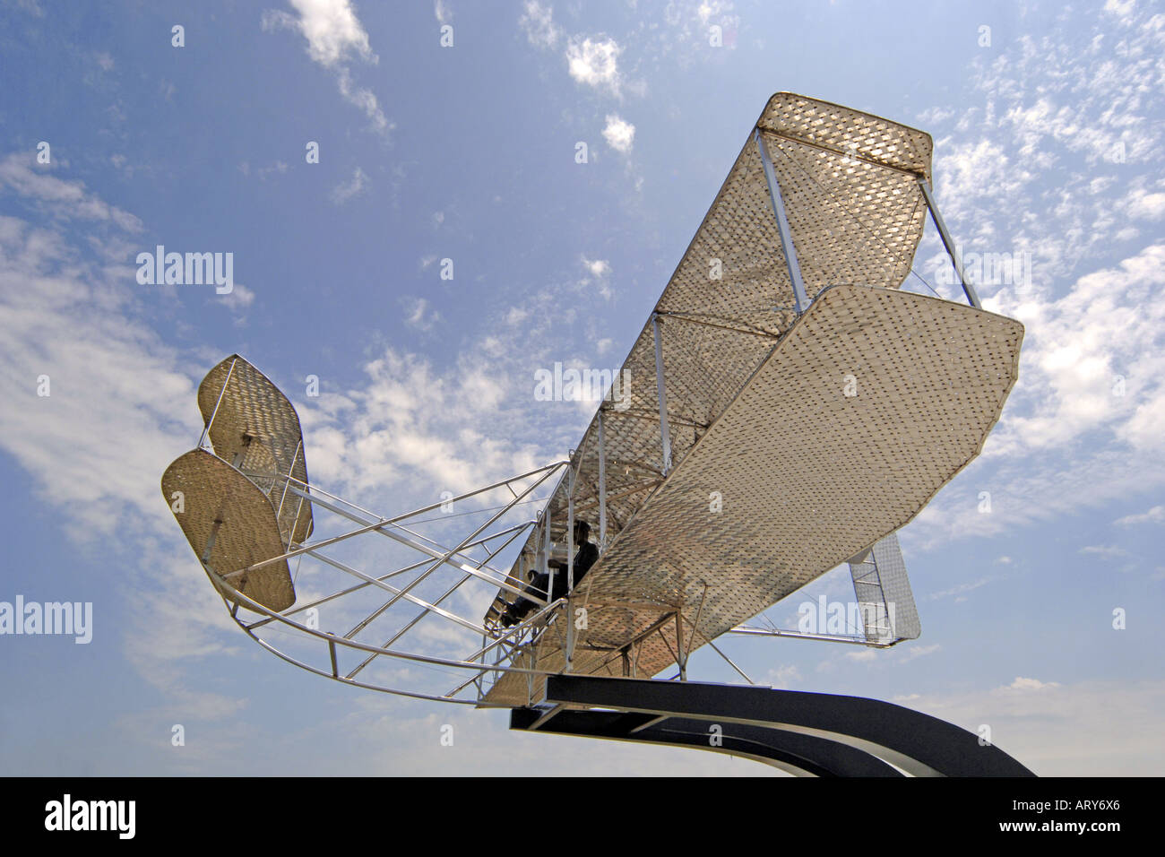 Wright Flyer Sculpture by Larry Godwin at the Wright-Patterson AFB in ...