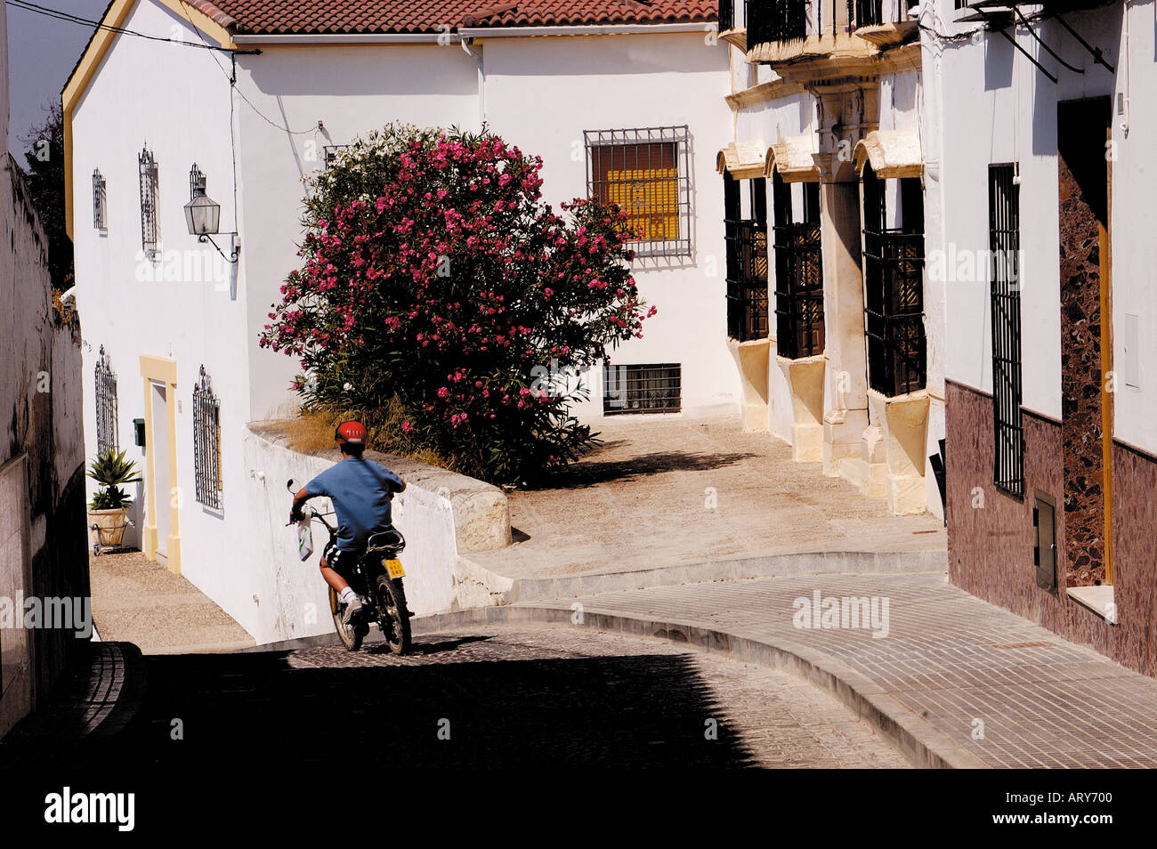 Spain Cordoba the village of Espejo Stock Photo - Alamy