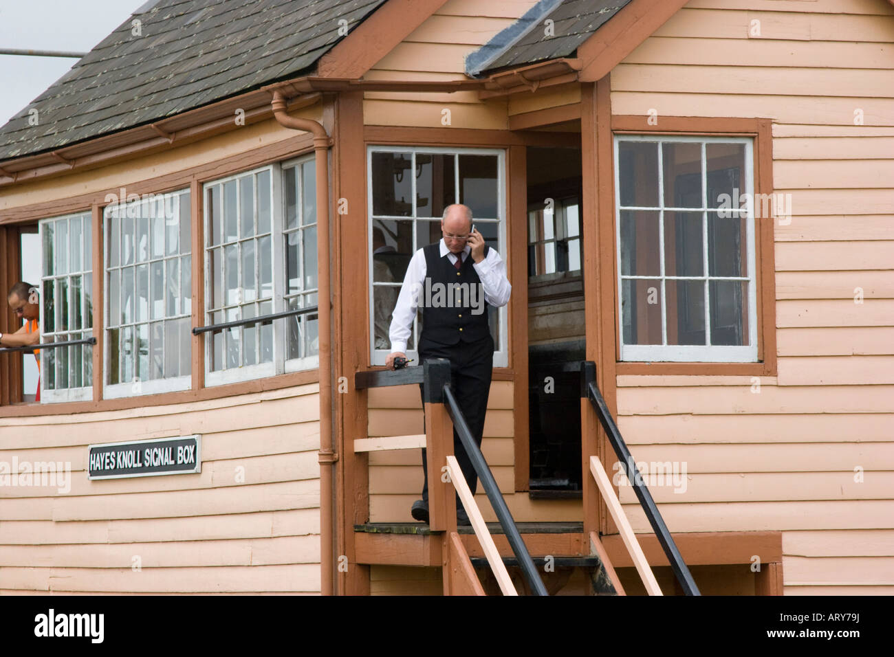 Signalman signal box hi-res stock photography and images - Alamy