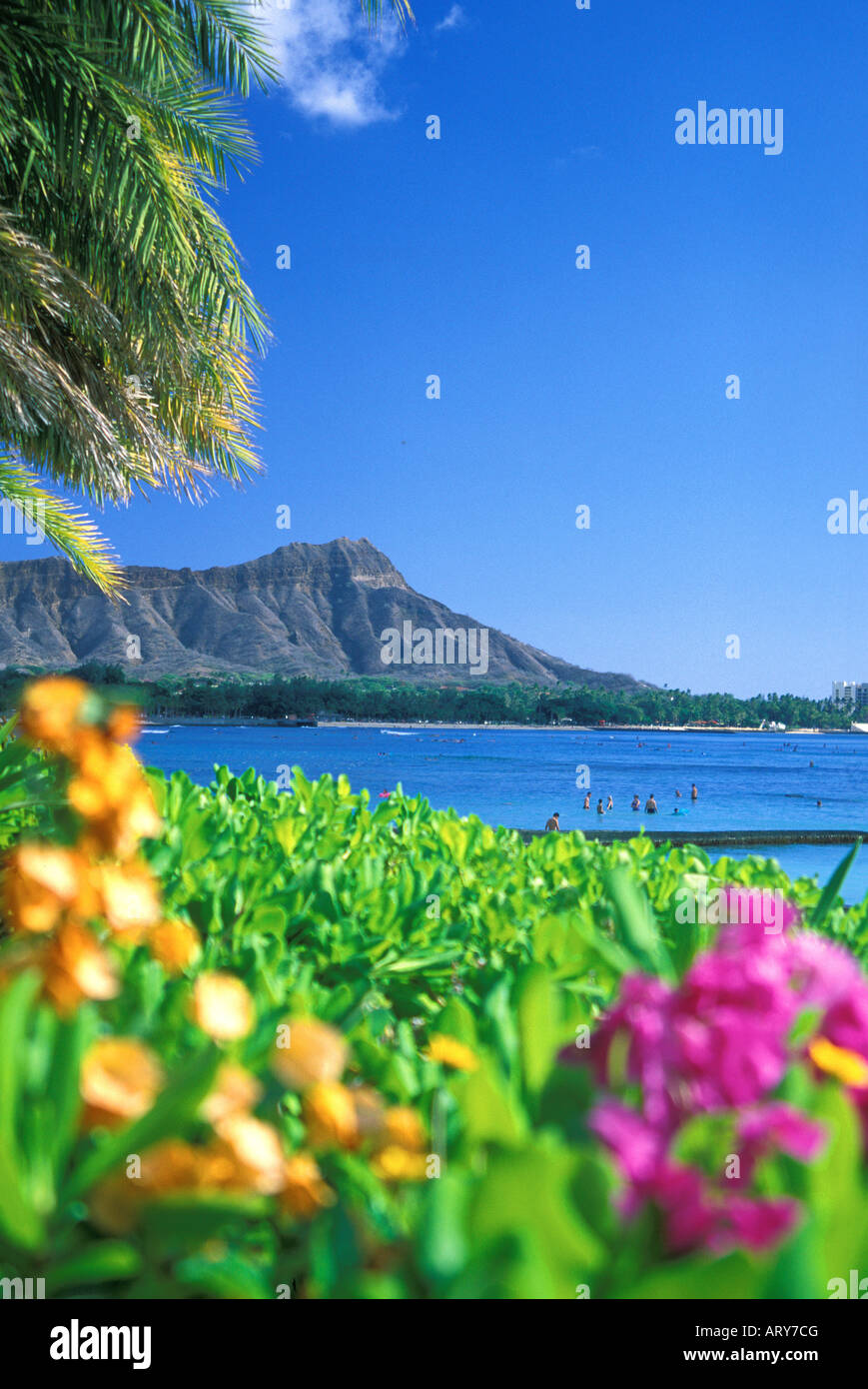 Diamond Head Crater (Leahi) is one of Oahu's most familiar landmarks ...