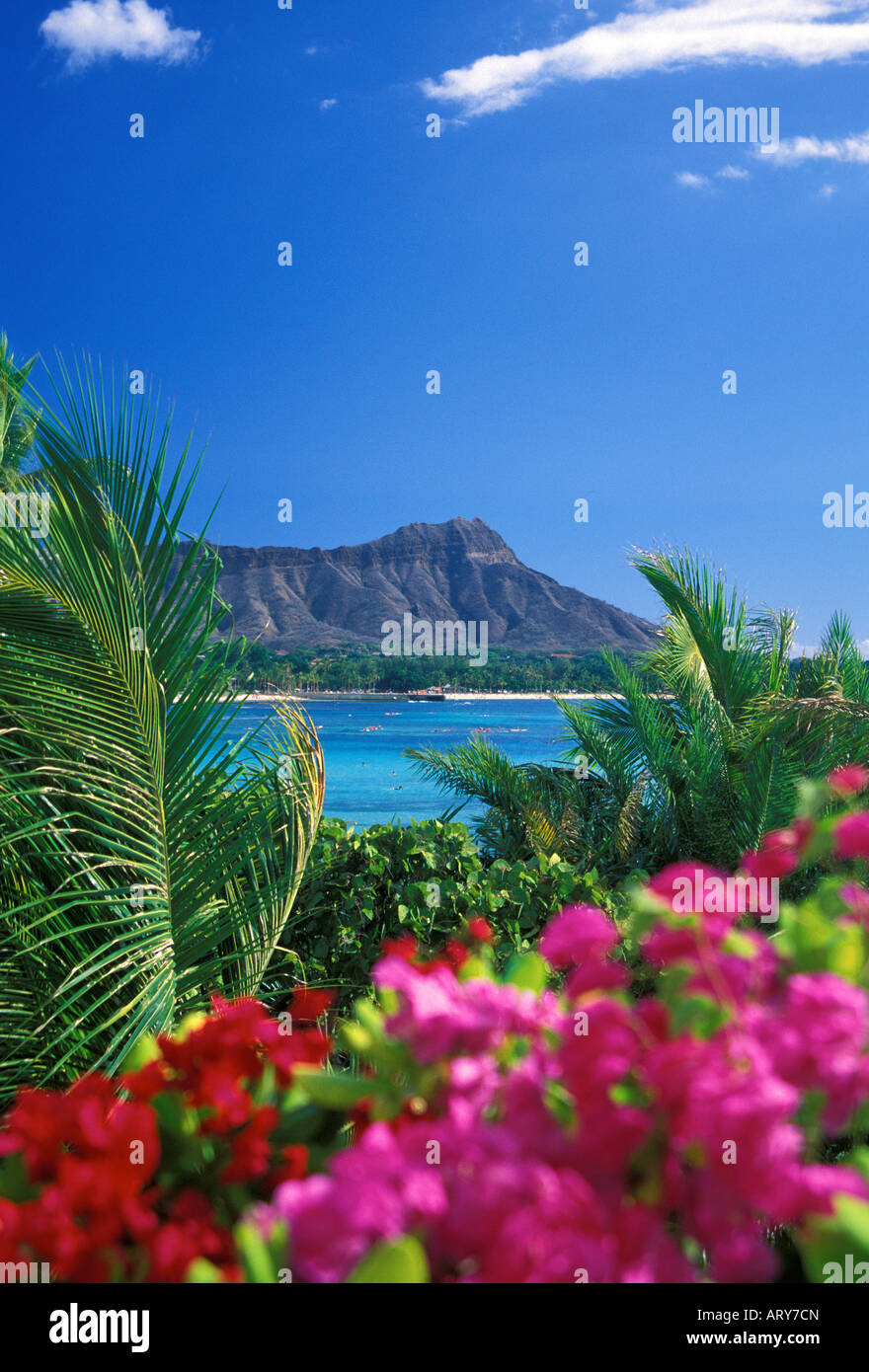 Diamond Head Crater (Leahi) is one of Oahu's most familiar landmarks ...