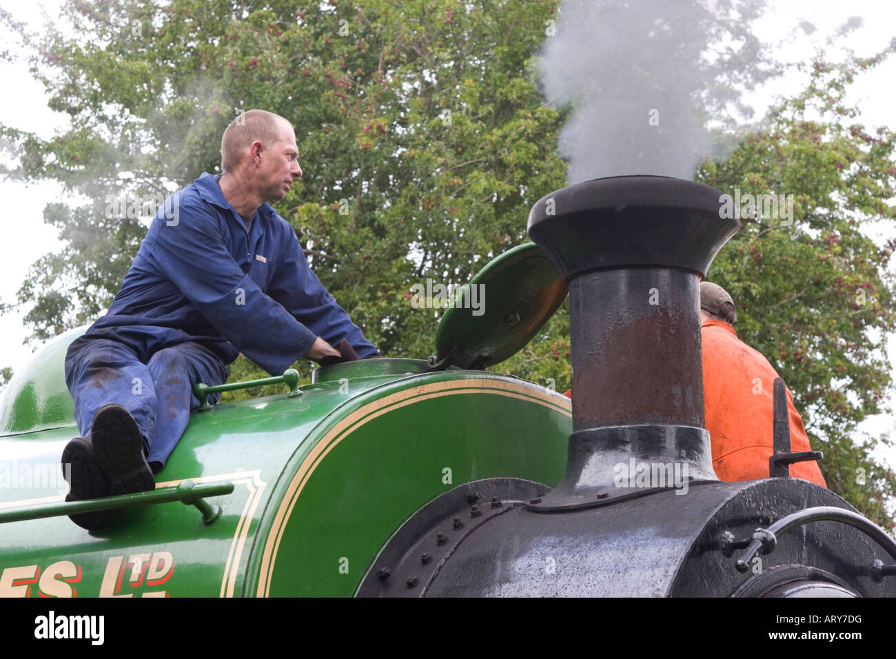 Maintenance steam locomotive hi-res stock photography and images - Alamy
