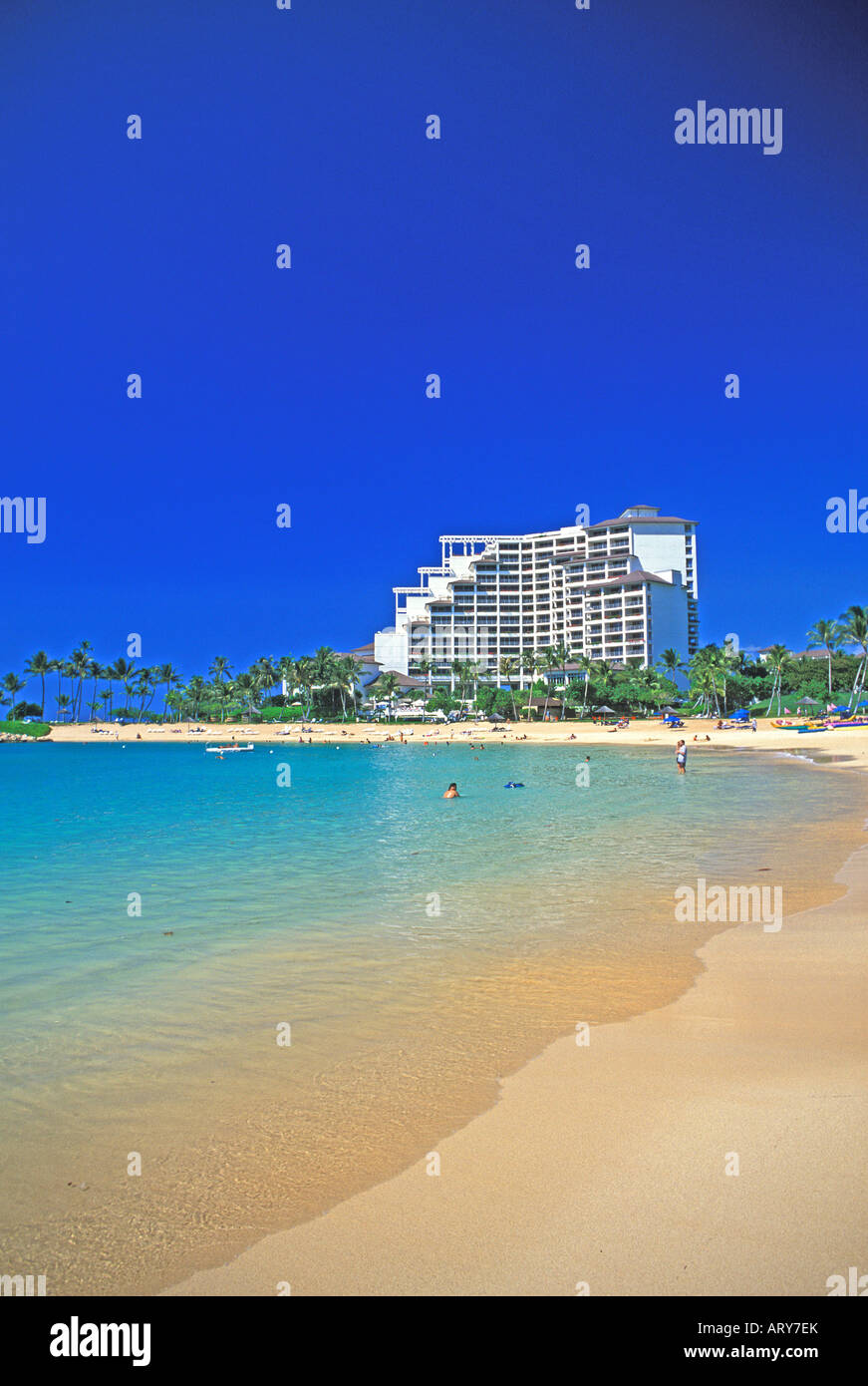 Quiet beaches and calm lagoon waters await visitors of the Ko'olina ...