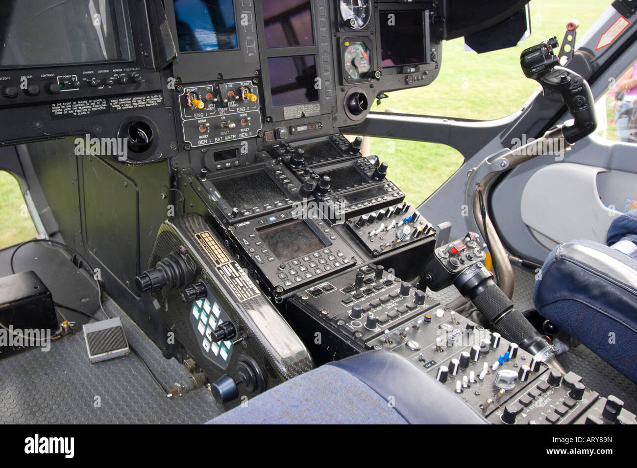 Helicopter Cockpit Controls