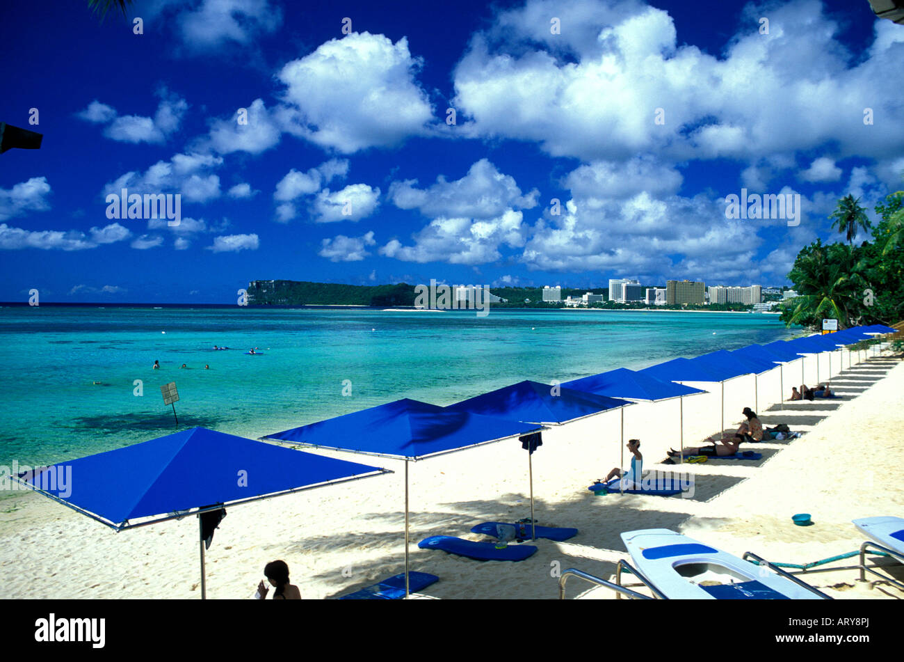Scenic Tumon Bay is a popular tourist destination for visitors to the ...