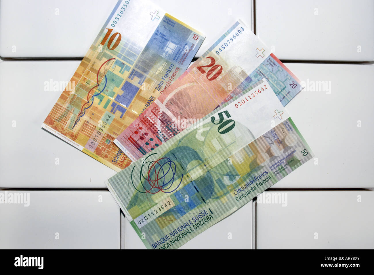 50 swiss francs note hi-res stock photography and images - Alamy