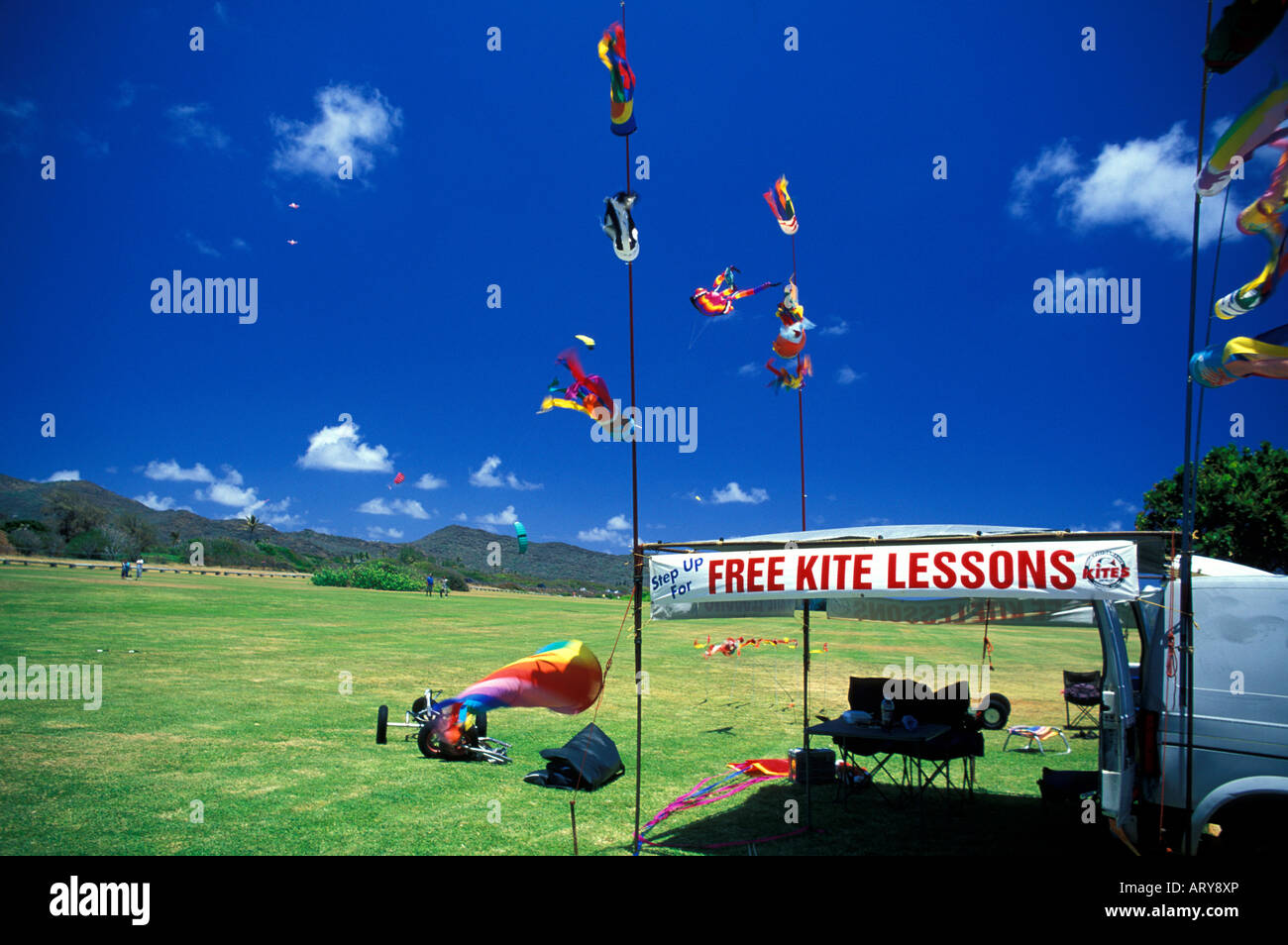 Learn to fly a kite for free. When the wind is right this outdoor ...