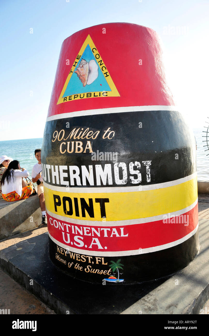 Key West Florida The Conch Republic 90 miles from Cuba southern most ...