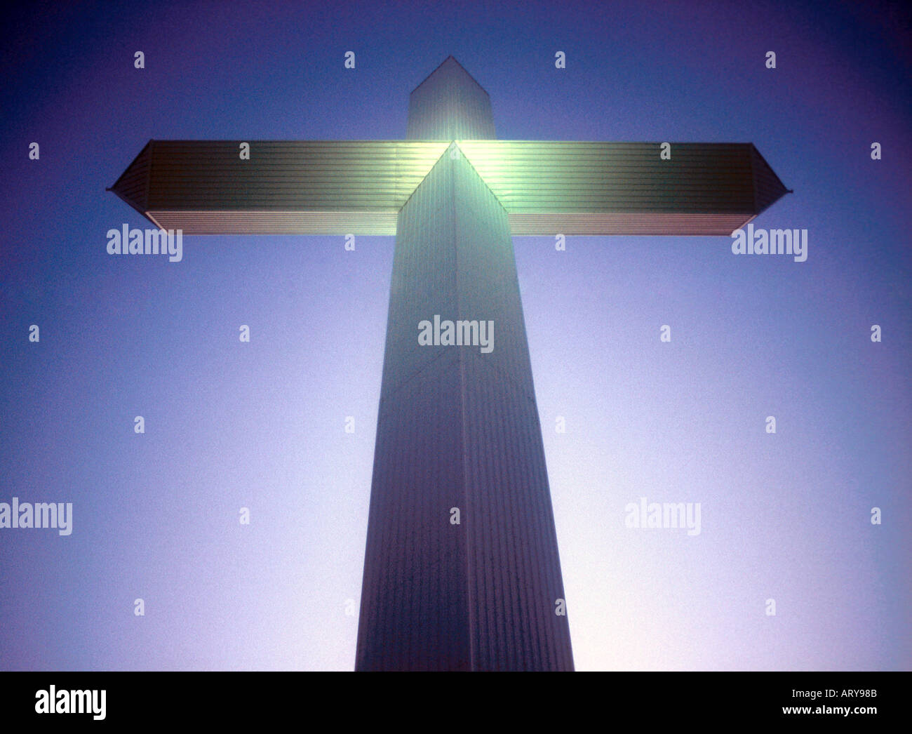 Towering over the plains, the World’s Largest Cross in Groom, TX, is a ...
