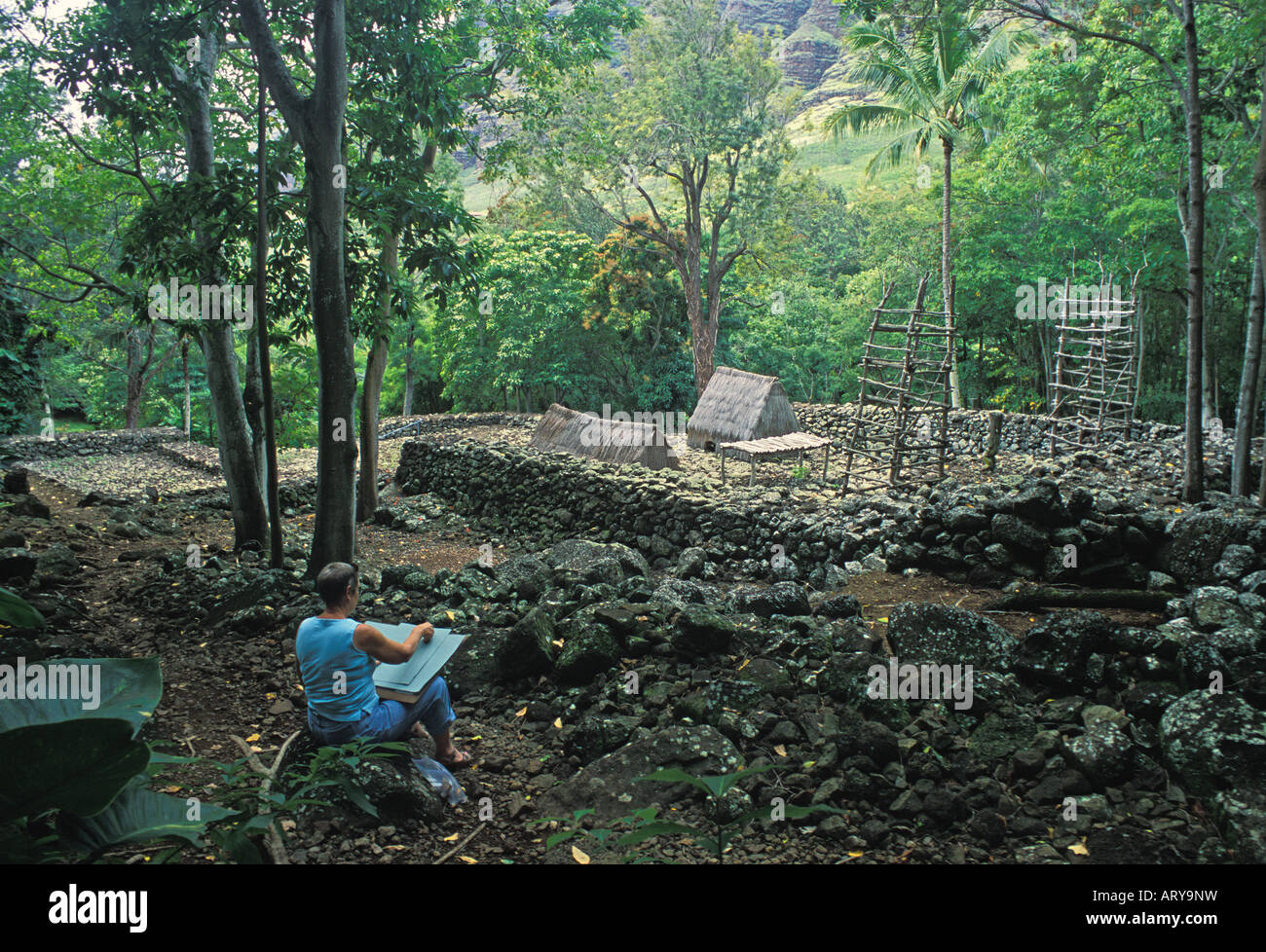 Heiau oahu hi-res stock photography and images - Alamy