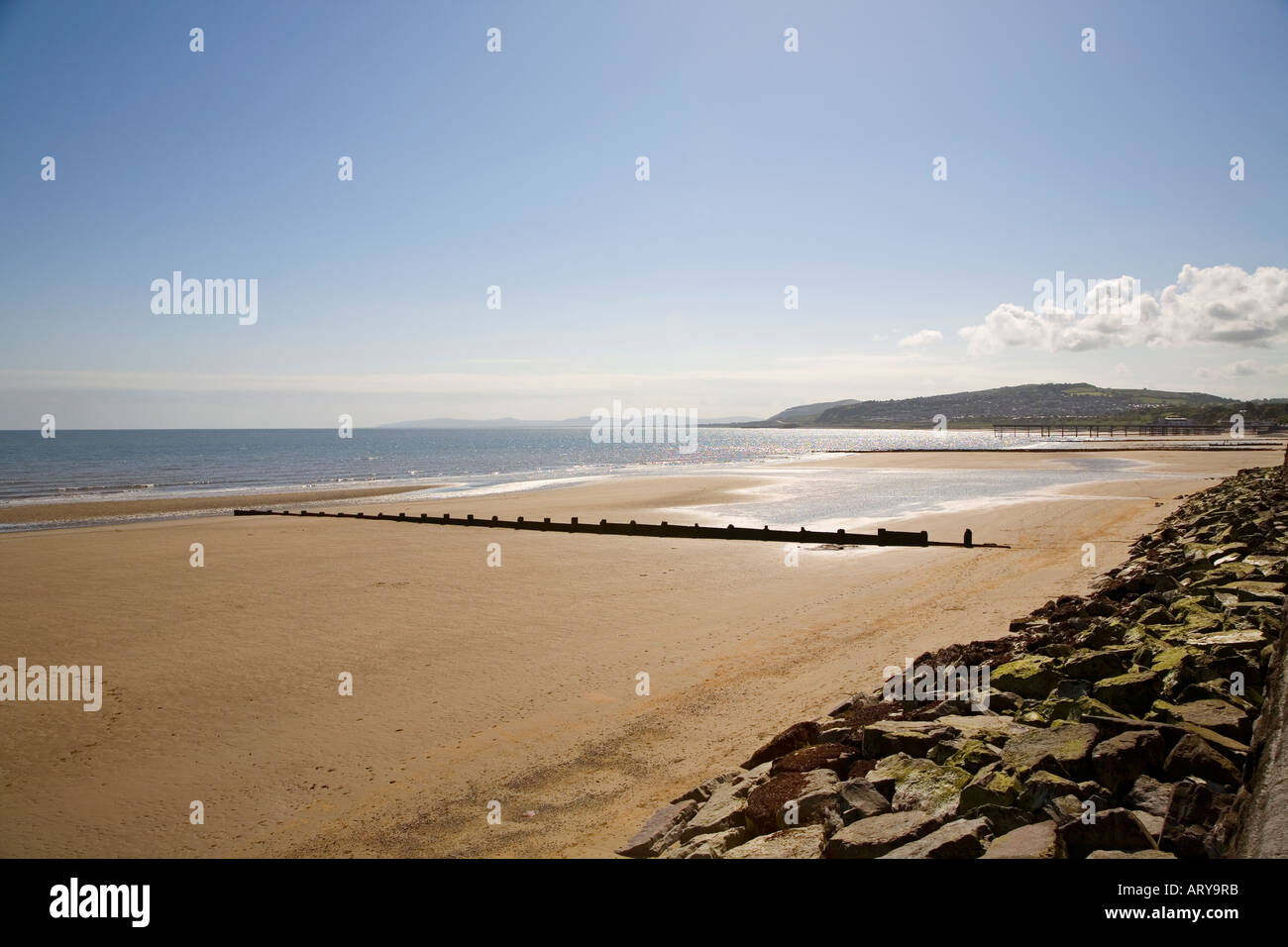 Colwyn Bay Coastal Defences High Resolution Stock Photography and ...