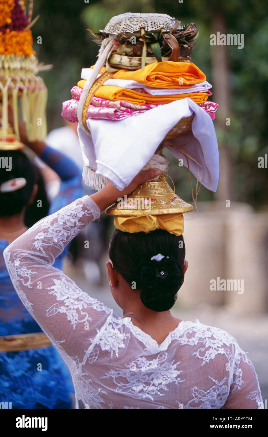 temple procession, bali Stock Photo - Alamy