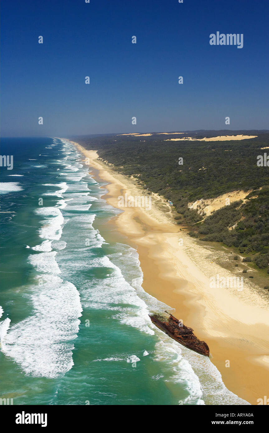 Wreck of the Maheno Seventy Five Mile Beach K'gari / Fraser Island ...
