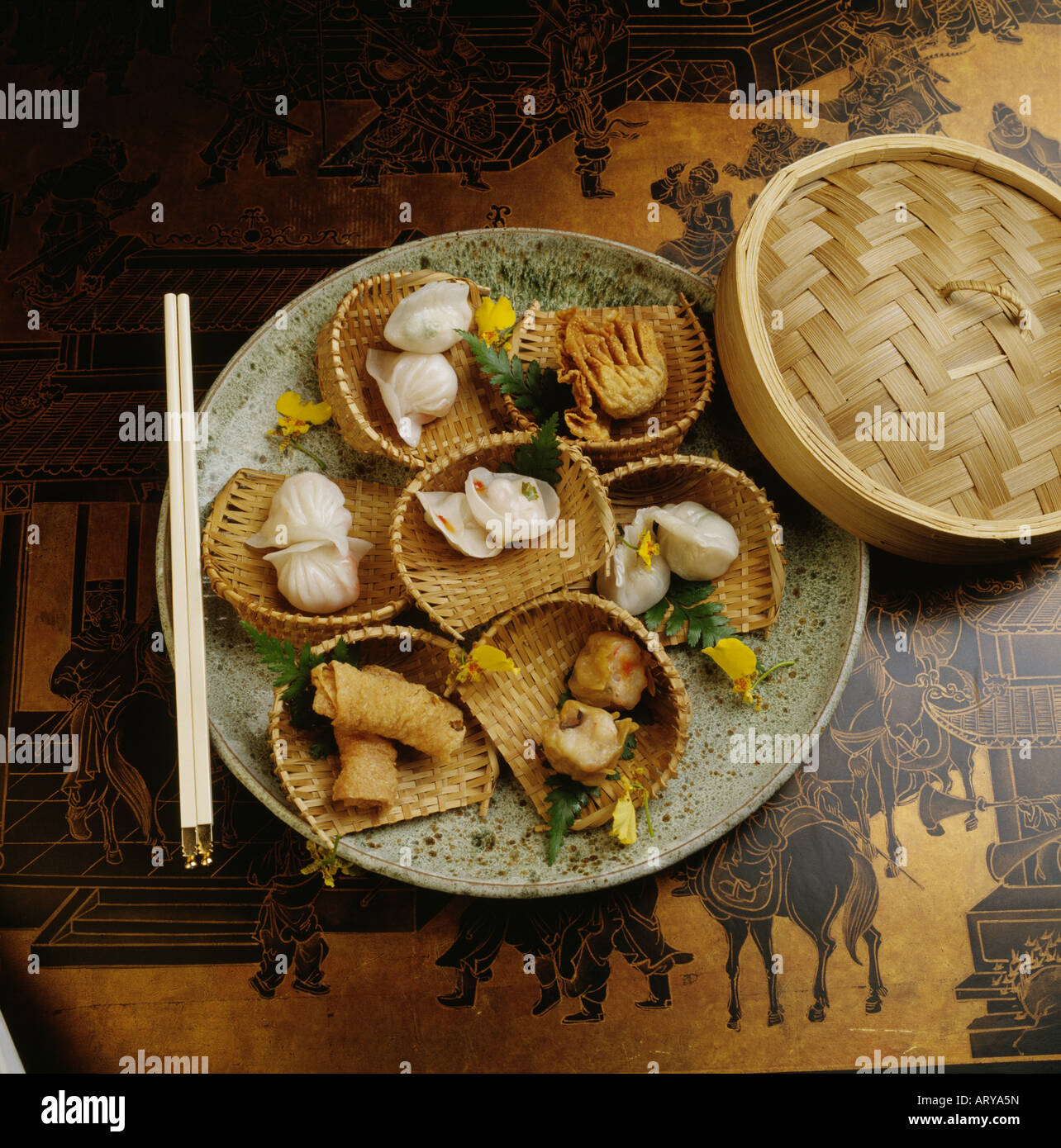 Dim Sum selection Stock Photo - Alamy