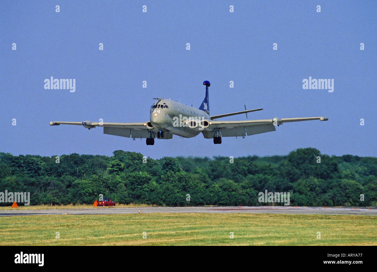 RAF Nimrod ASW aircraft Stock Photo - Alamy