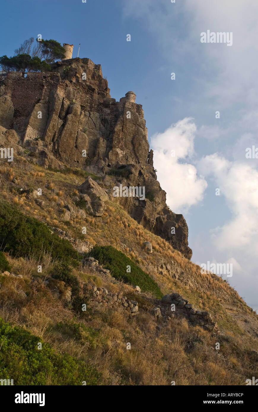 S. George Castel, Capraia Island, Tuscany, Italy Stock Photo - Alamy