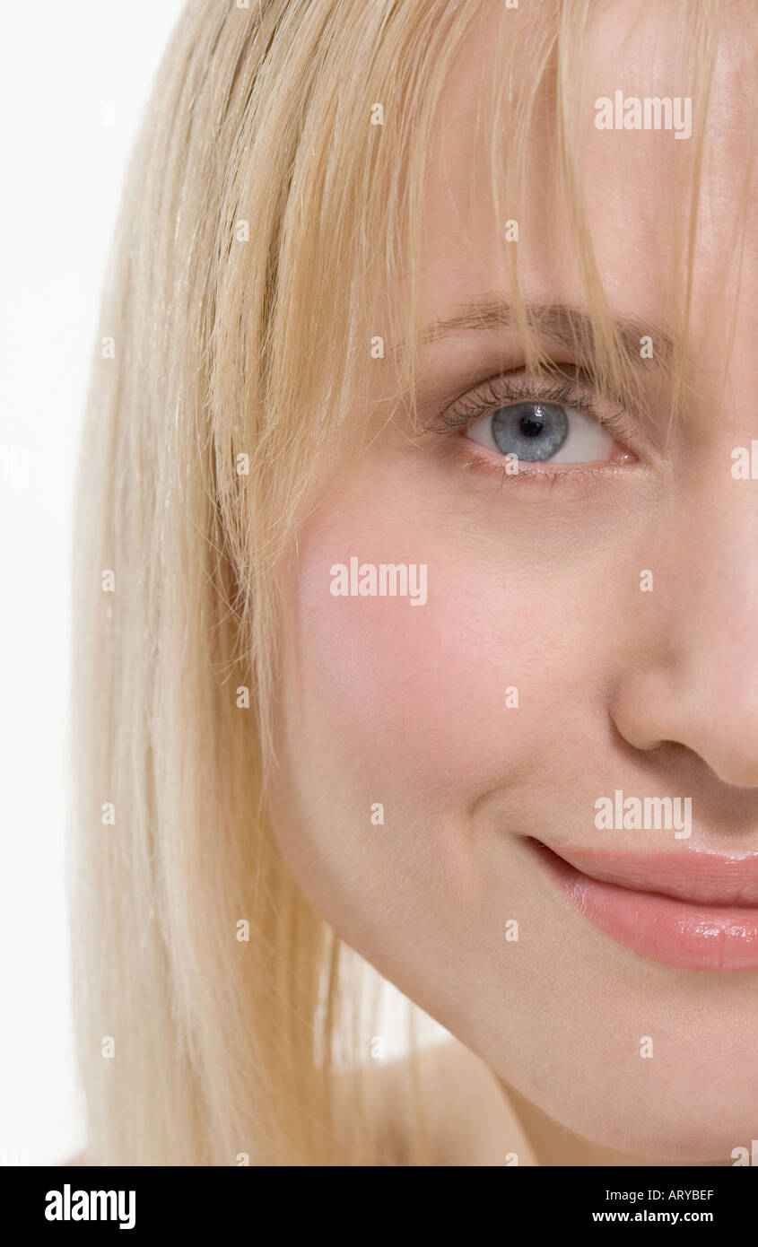 Partial faces hi-res stock photography and images - Alamy