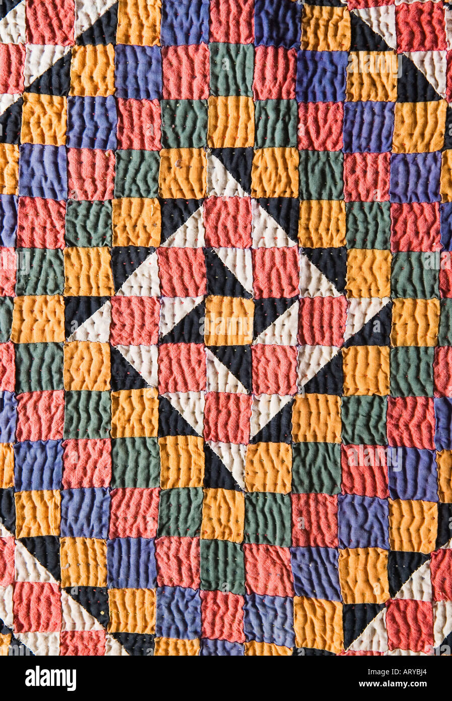 Colourful quilt from Baluchistan Balochistan Pakistan Stock Photo - Alamy