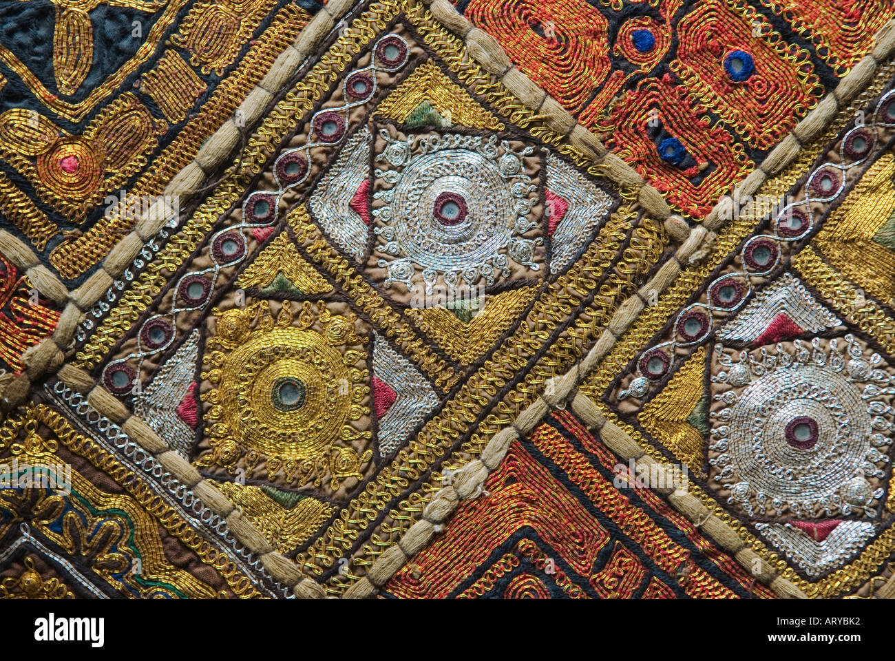 Contemporary handmade textile from Pakistan Stock Photo - Alamy