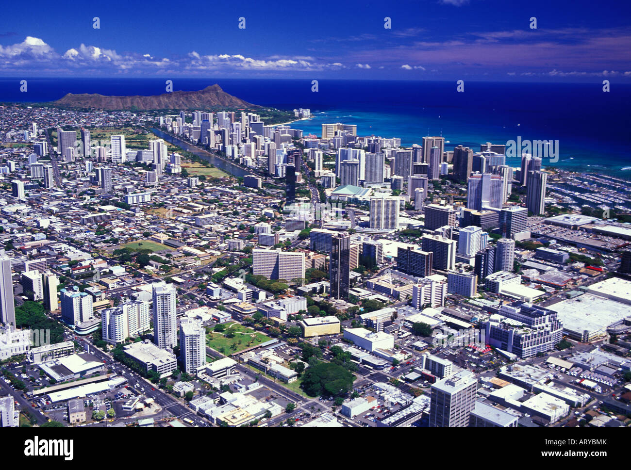 Downtown honolulu hi-res stock photography and images - Alamy