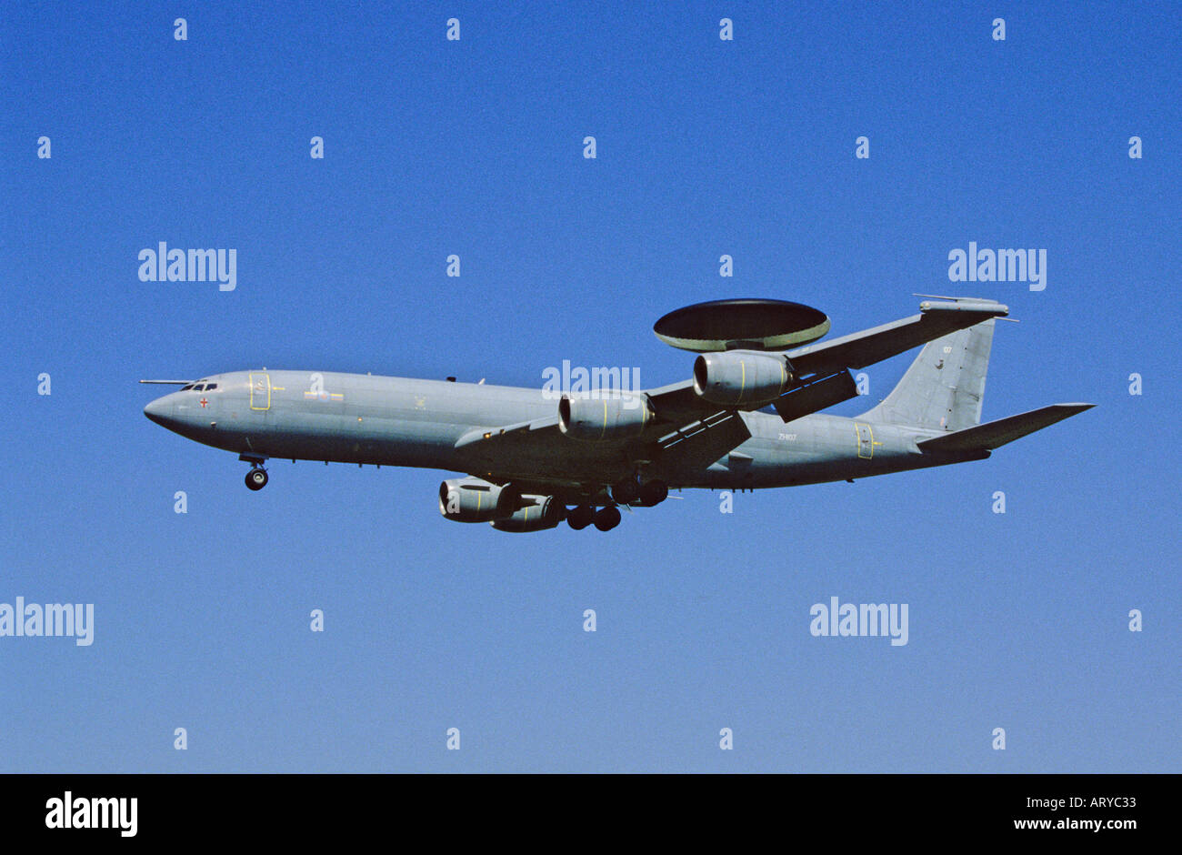 RAF AWACS Airborne Early Warning Aircraft Boeing E-3D Sentry Stock ... RAF AWACS Airborne Early Warning Aircraft Boeing E-3D Sentry Stock ...