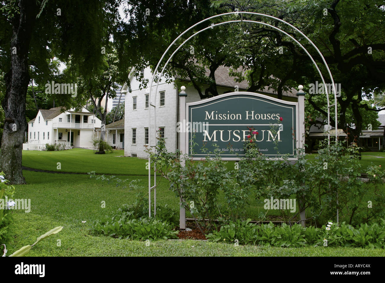 Mission houses museum oahu hi-res stock photography and images - Alamy