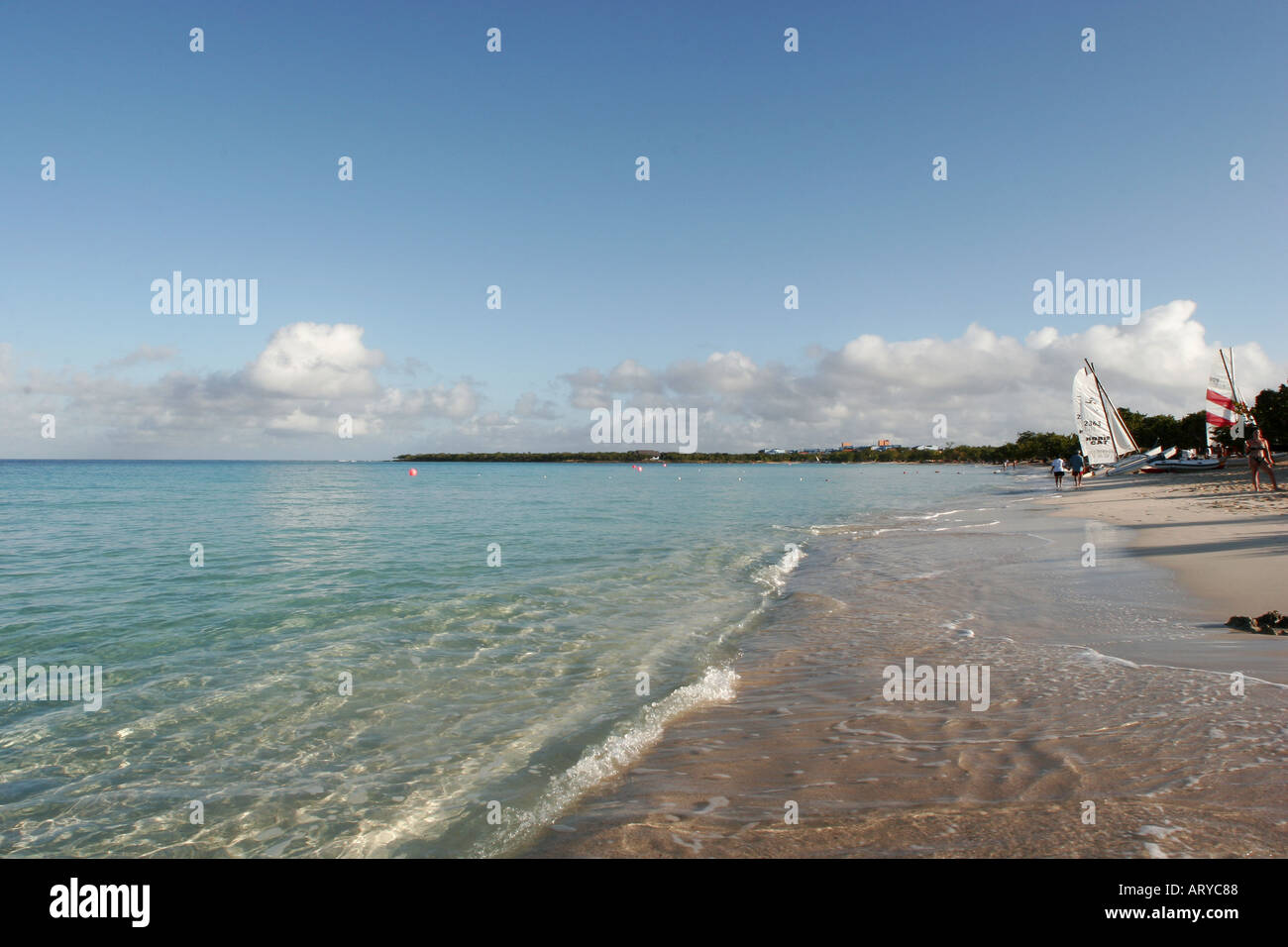 Cuba Playa Pesquero sand Cuban Holguin water sea colour color shade ...