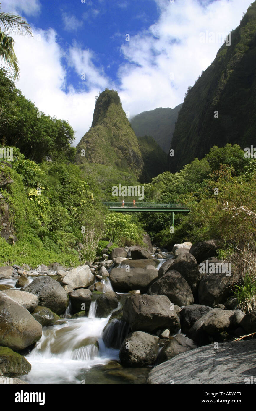 Ioa Valley State Park and it's main landmark the Iao Needle invite ...