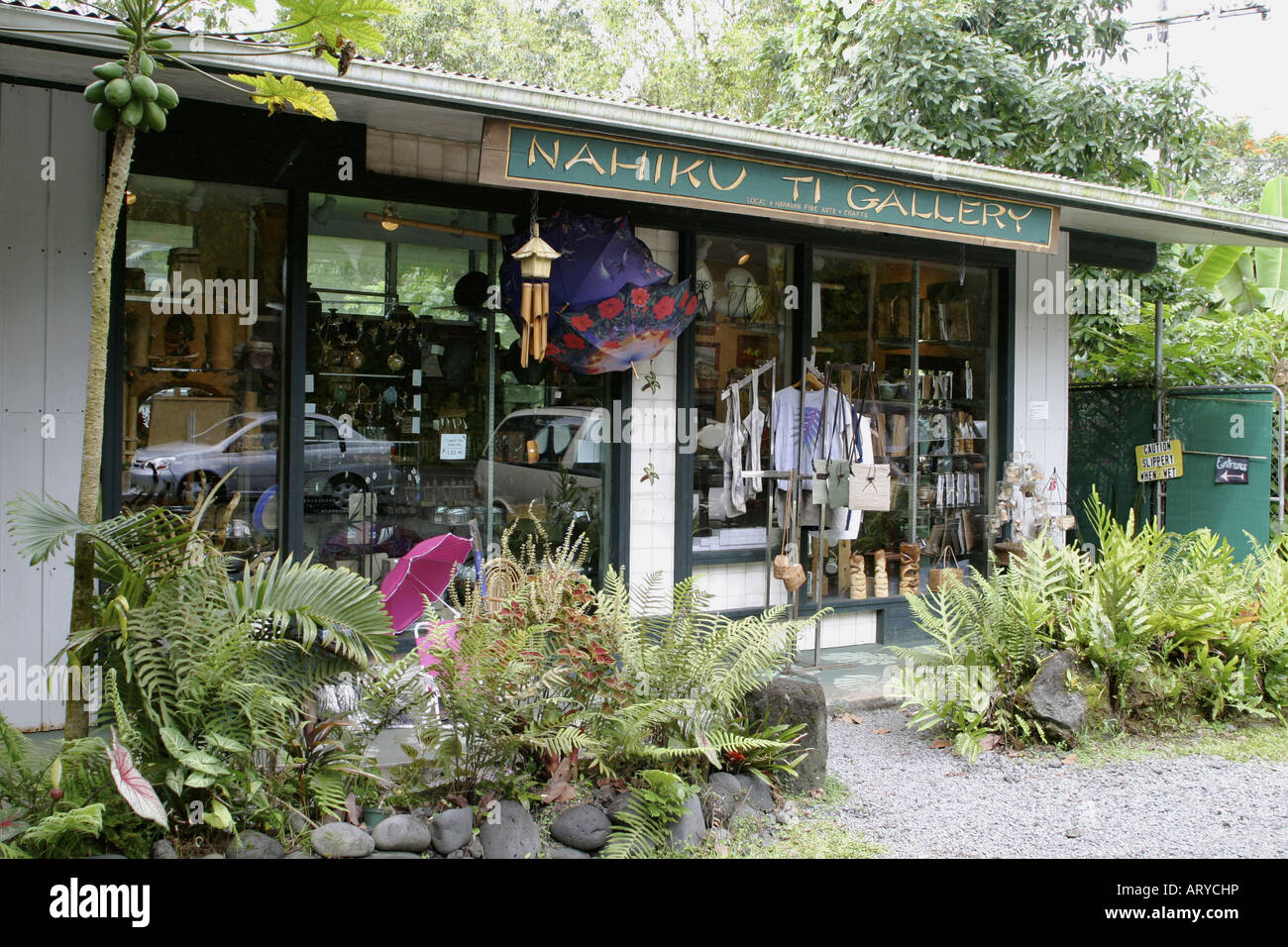 Quaint gift shops and local cafes invite tourist driving along the ...