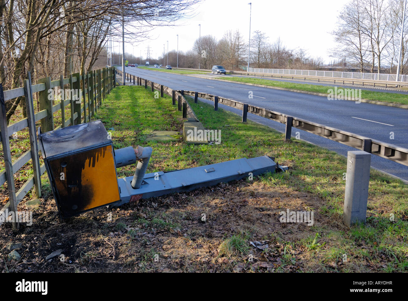 Vandalised speed camera hi-res stock photography and images - Alamy