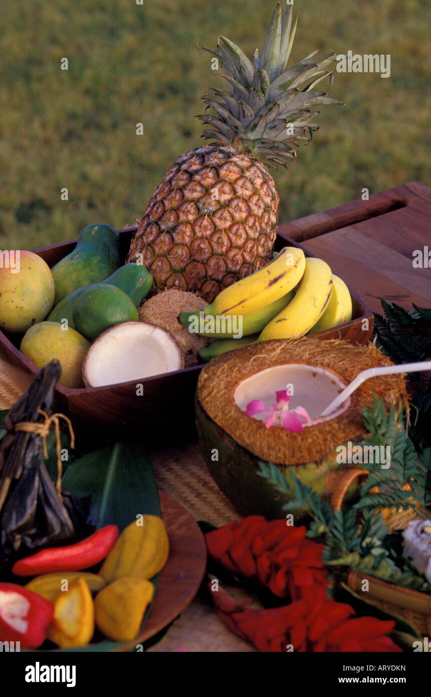 A variety of island fruits Stock Photo - Alamy