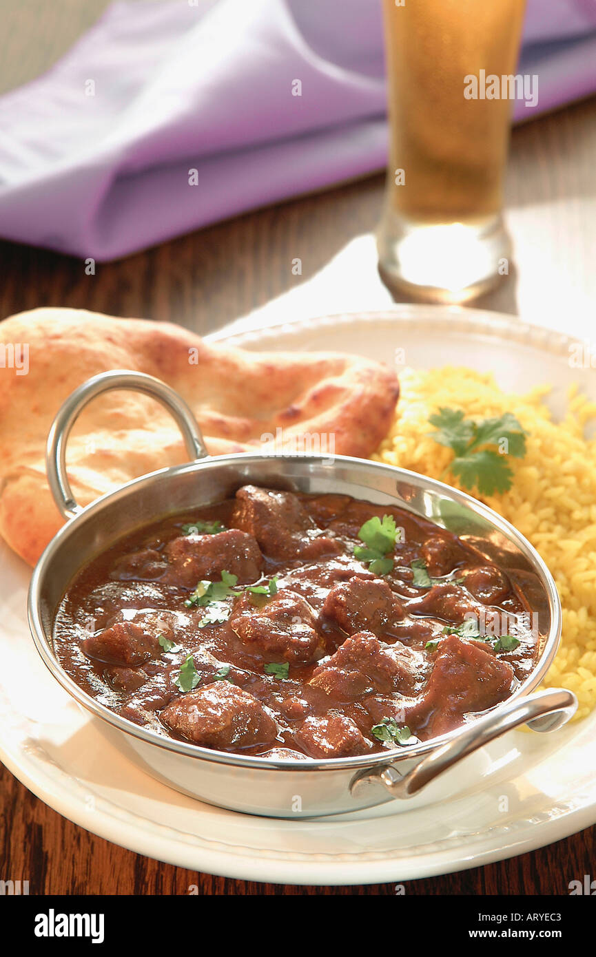 Indian beef balti hi-res stock photography and images - Alamy