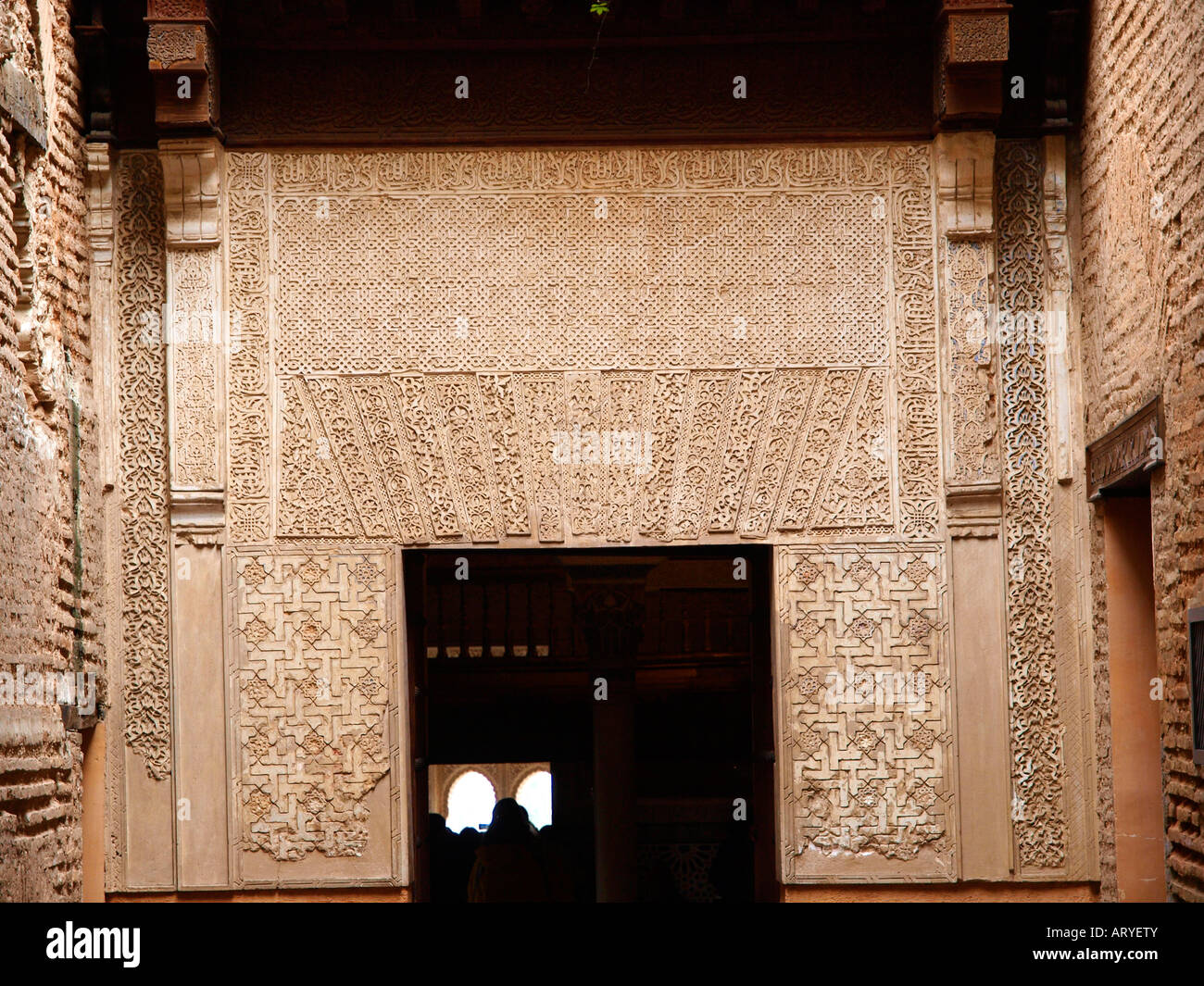 Entrance to the Alhambra Palace Granada Spain travel Stock Photo - Alamy
