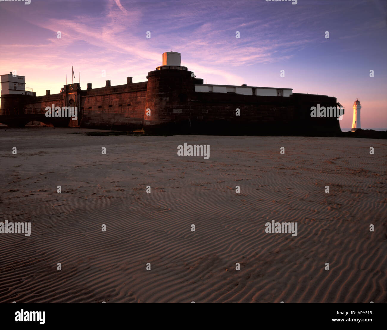 Perch Fort New Brighton Stock Photo - Alamy
