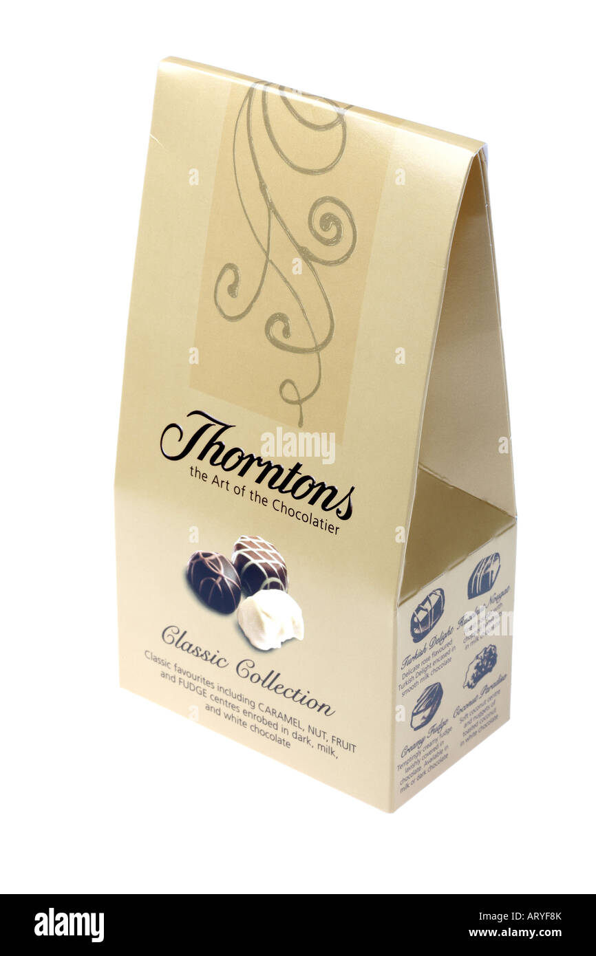 Thorntons classic box hi-res stock photography and images - Alamy