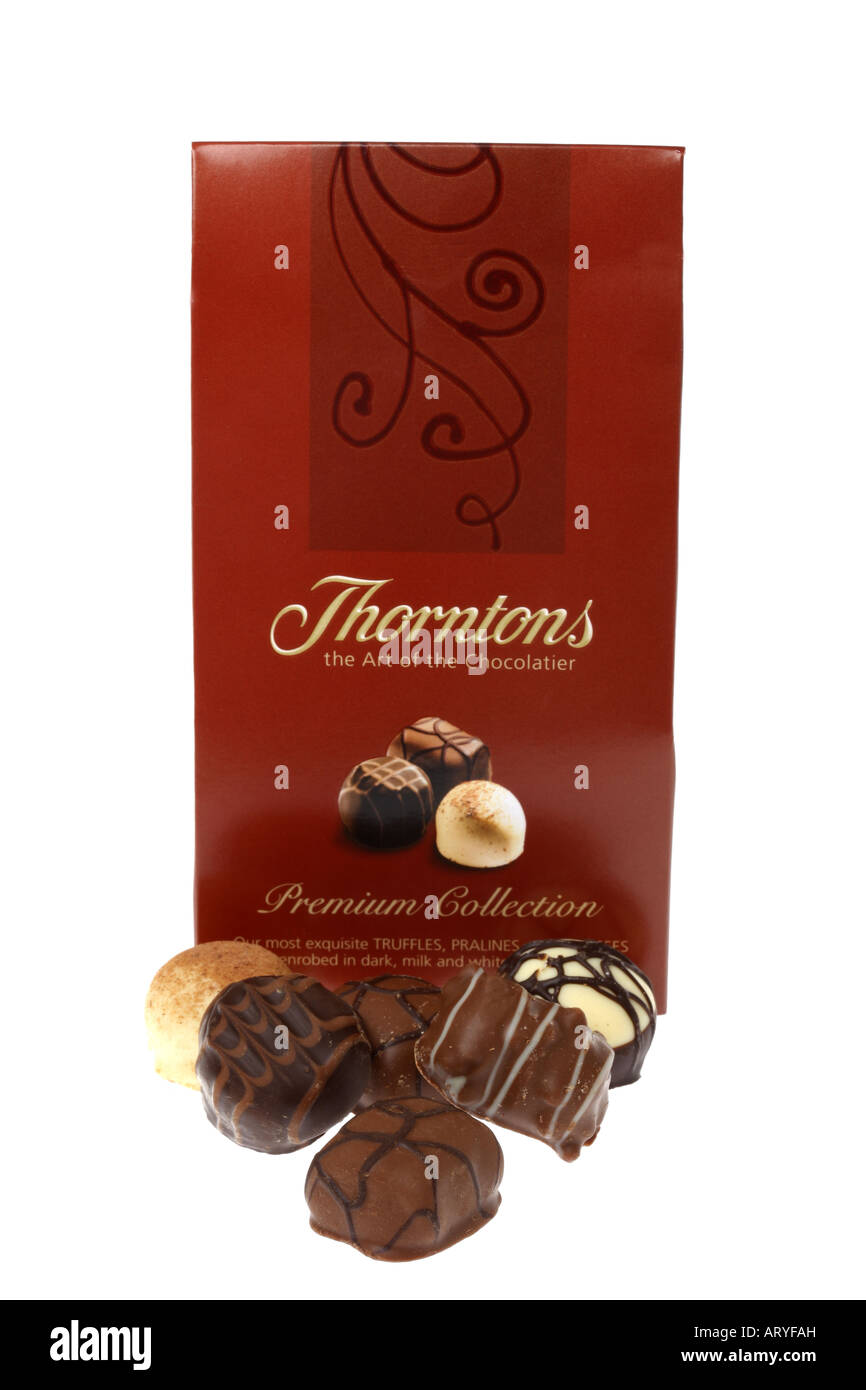 Thorntons chocolates premium sweets hi-res stock photography and images ...
