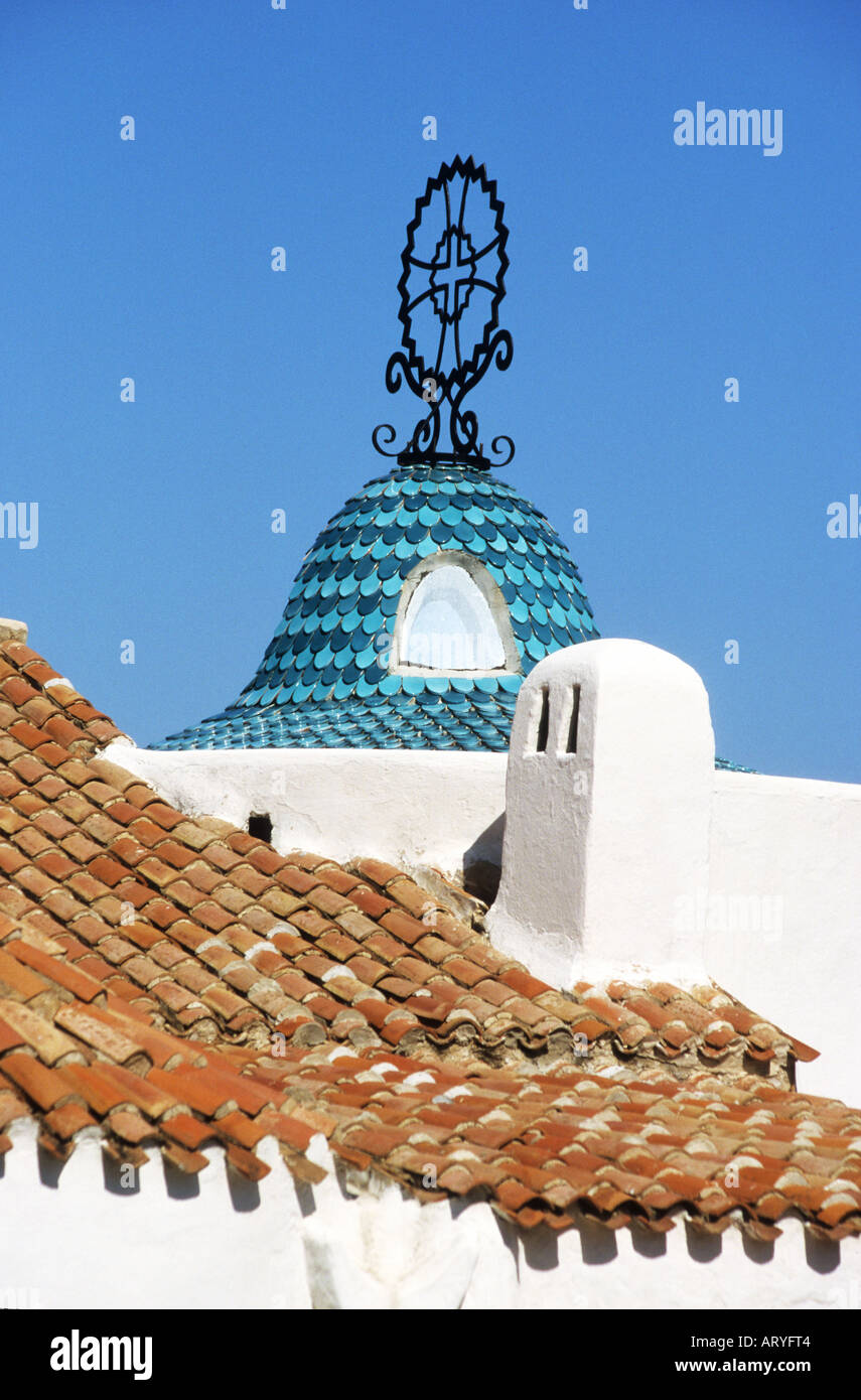 Moorish type architecture on Costa Smeralda ,Sardinia,Italy Stock Photo ...