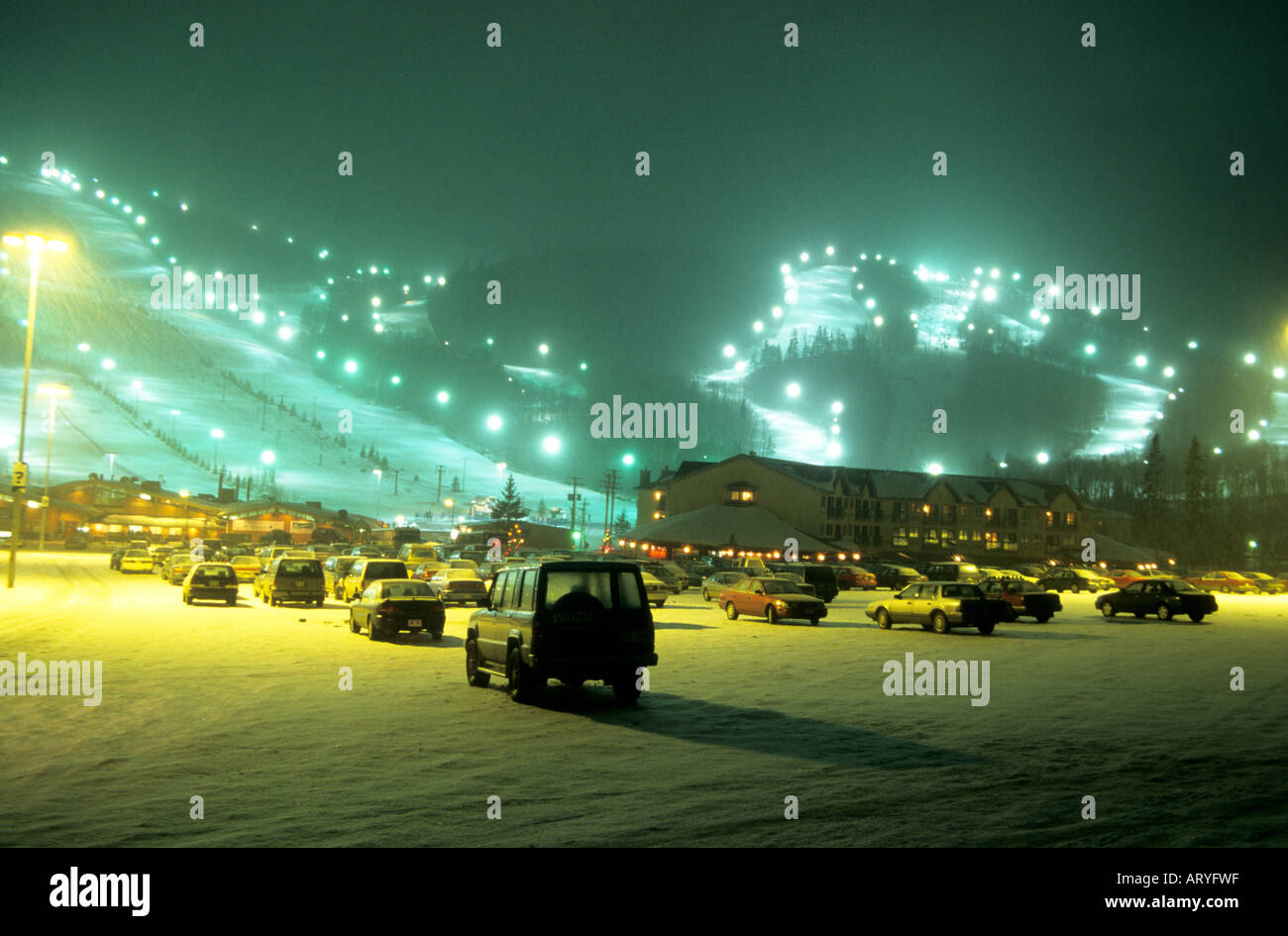 Stoneham ski resort hi-res stock photography and images - Alamy