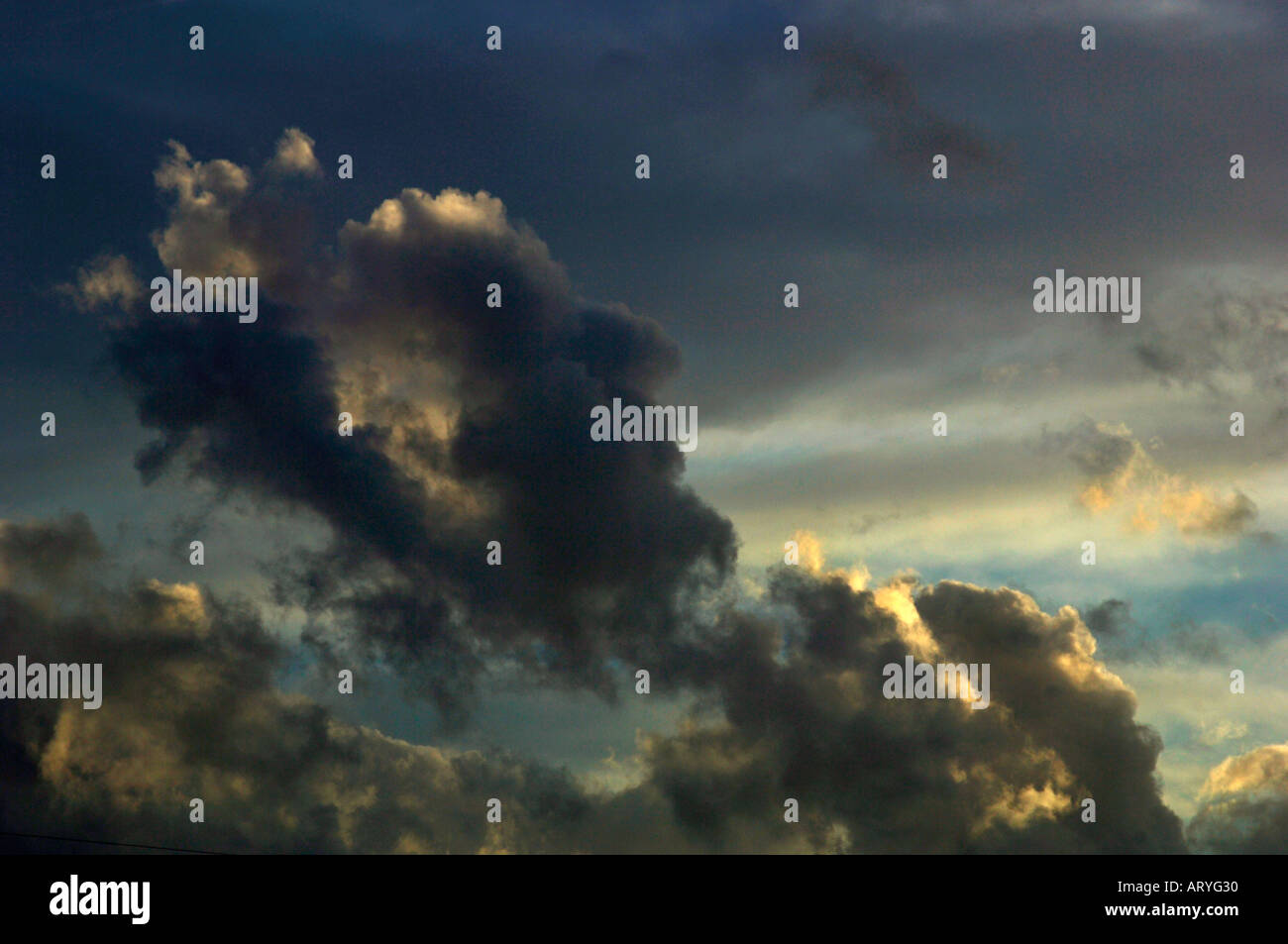 Surreal Cloud Formations Stock Photo - Alamy