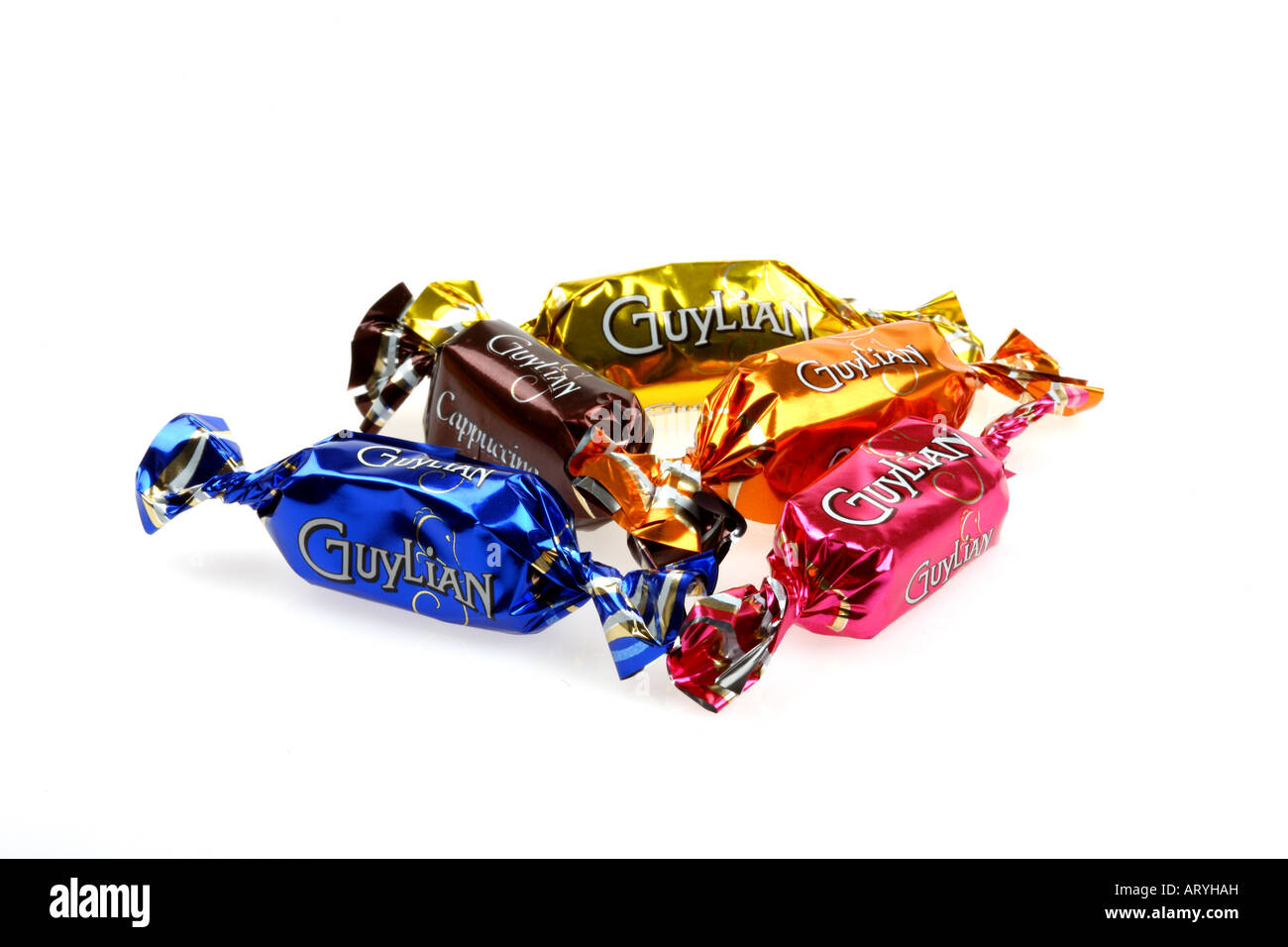 Guylian chocolates twists sweets food hi-res stock photography and ...