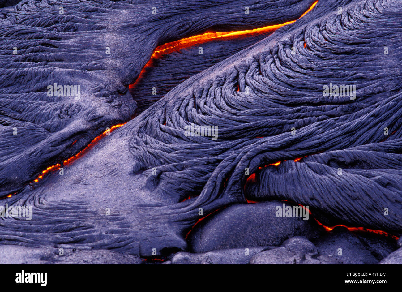 Pahoehoe lava hi-res stock photography and images - Alamy