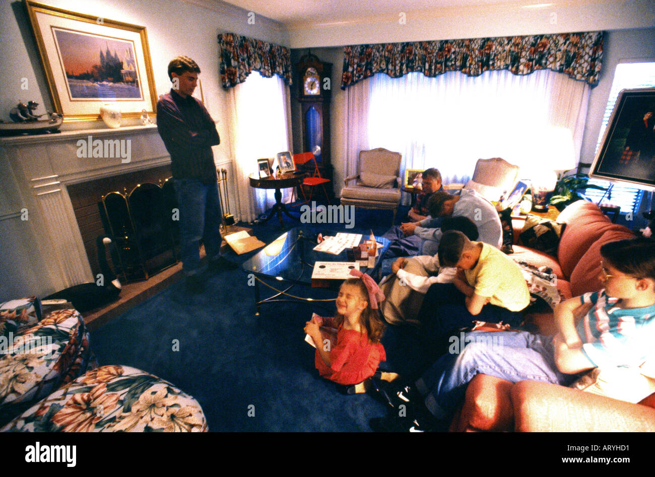 Mormon family hi-res stock photography and images - Alamy