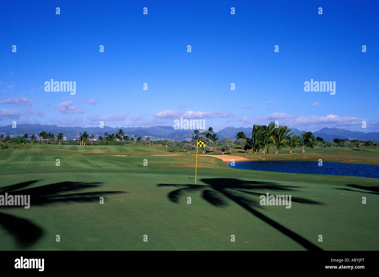Nine hole golf course hi-res stock photography and images - Alamy
