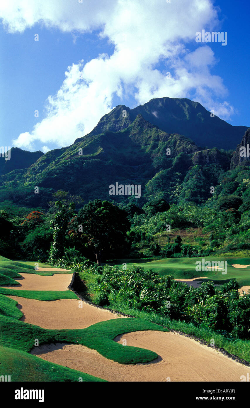 Koolau golf course number 18 designed by Dick Nugent & Jack Tuthill ...